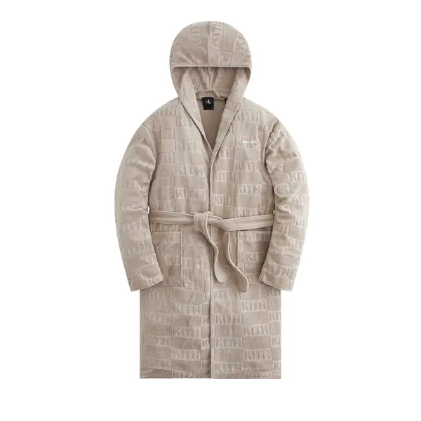 Kith For Calvin Klein Terry Robe 'molecule - Brown