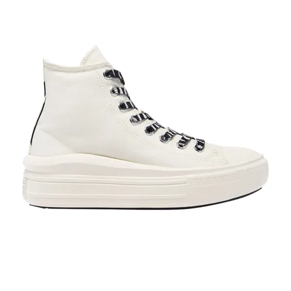 CONVERSE Chuck Taylor All Star Move High 'archive Print' Sneakers - Cream