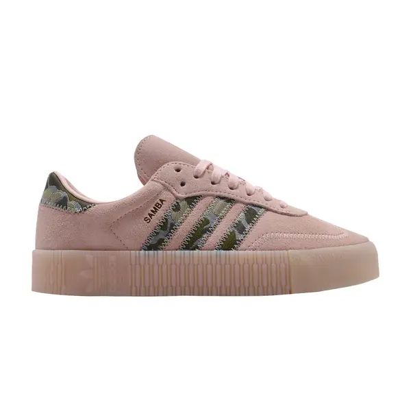 adidas gazelle silver green womens adidas Samba OG Gold Metallic Cracked Leather Women's – Lilac Blonde main image 1