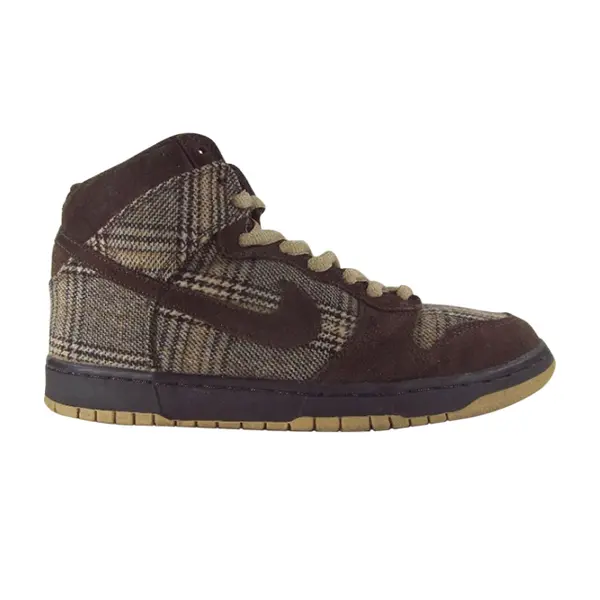 Nike Dunk High Pro Sb 'tweed' Sneaker - Brown