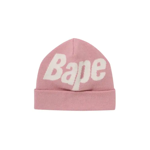A BATHING APE Knit Cap - Pink