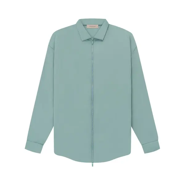 Fear Of God Filled Nylon Shirt Jacket 'sycamore - Green