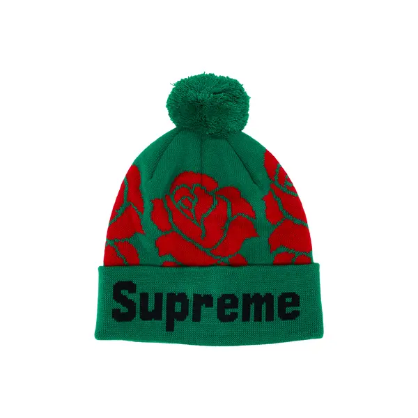 Supreme Rose Beanie - Green