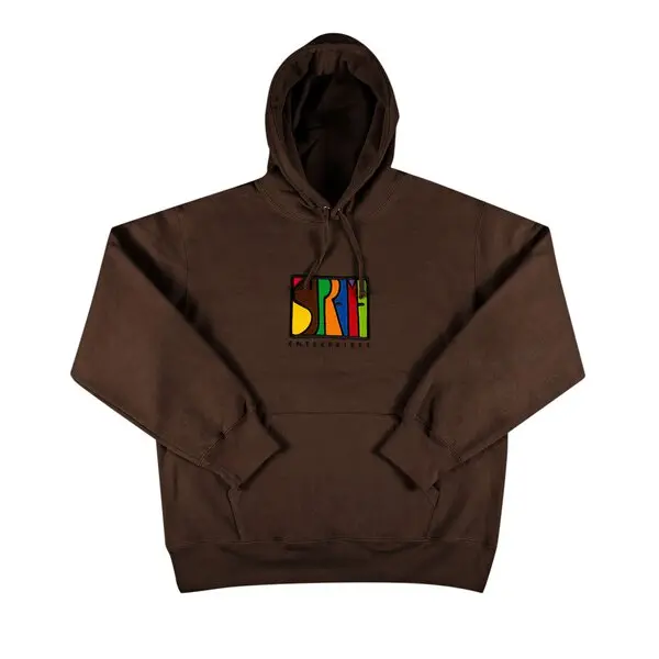 Supreme Enterprises Hooded Sweatshirt - Brown