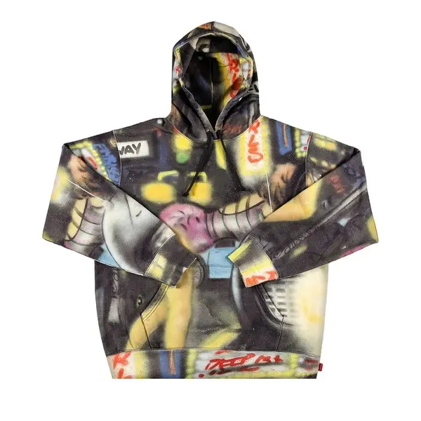 Supreme X Lady Pink Hooded Sweatshirt