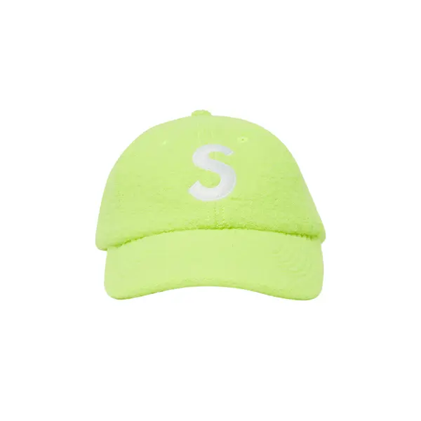 Supreme Boiled Wool S Logo 6-panel Cap - Green