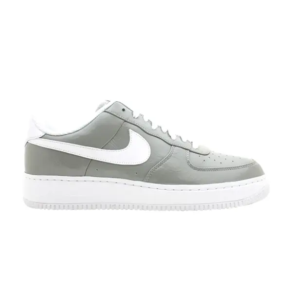 Nike Force 1 Low Supreme I/o 'slam Jam' Sneakers - Silver