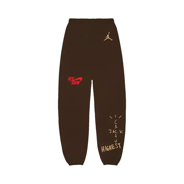 TRAVIS SCOTT Cactus Jack X Air Jordan Highest Sweatpant - Brown