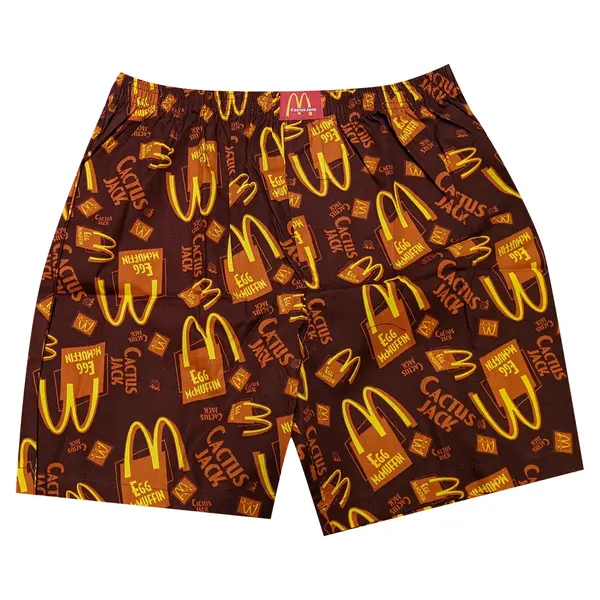 CACTUS JACK BY TRAVIS SCOTT X Mcdonald's Breakfast Boxers - Brown