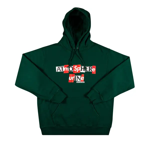 Supreme X Antihero Hooded Sweatshirt - Green