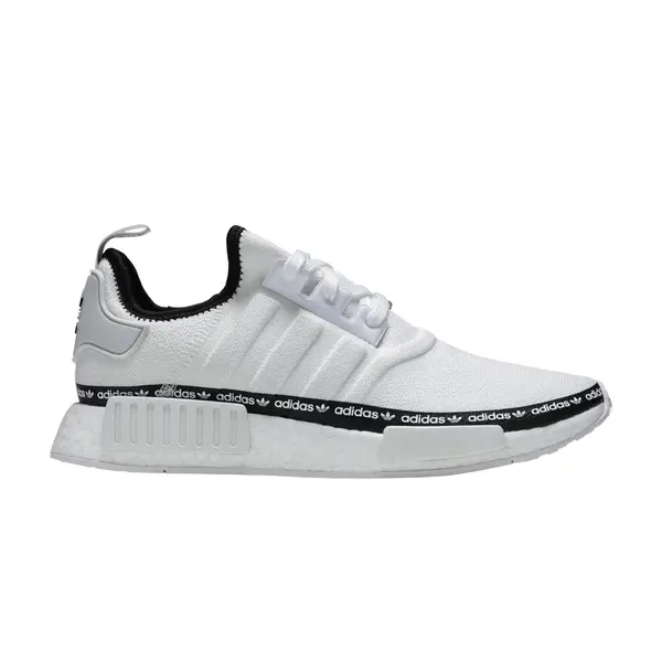 Adidas Nmd_r1 Tape Logo Sneakers - White