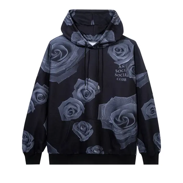ANTI SOCIAL SOCIAL CLUB Petal To The Floor Hoodie - Black