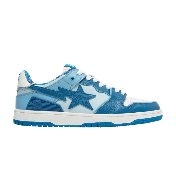 A BATHING APE Wmns Sk8 Sta #2 'abc Camo' Sneakers - Blue