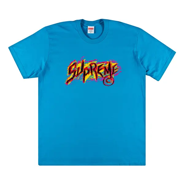 Supreme Scratch Tee 'bright - Blue