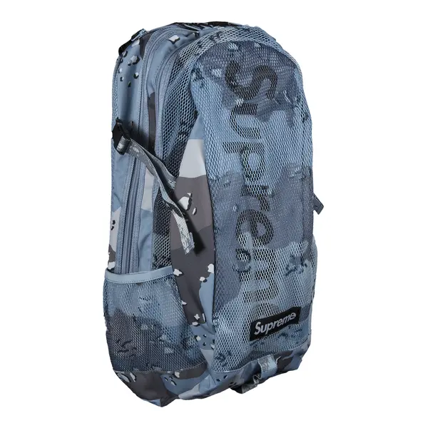 Supreme Chocolate Chip Camo Backpack - Blue
