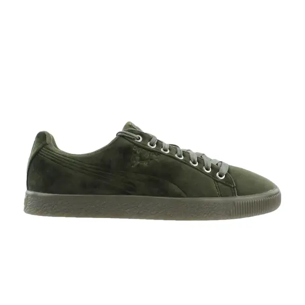 PUMA Clyde Velour Ice Sneakers - Green