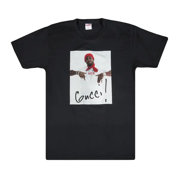 Supreme Gucci Mane T-shirt - Black