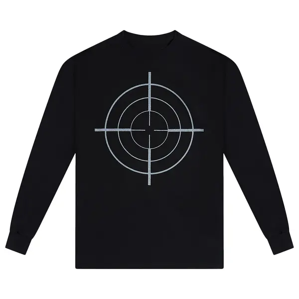 KANYE WEST Donda Chicago Listening Event Long-sleeve T-shirt - Black