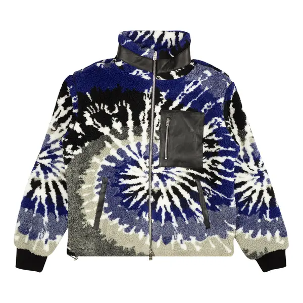 Amiri Tie Dye Track Jacket - Blue