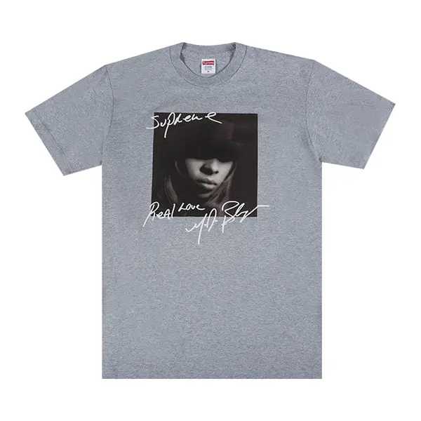 Supreme Mary J. Blige Tee 'heather - Grey