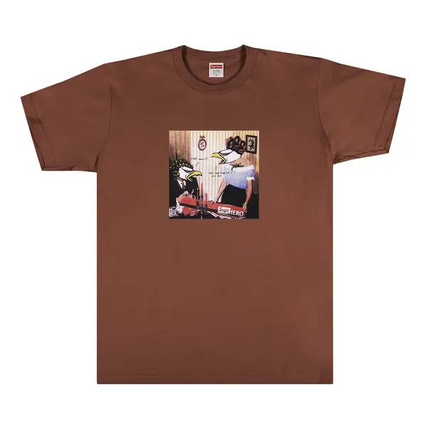 Supreme X Antihero Curbs Tee - Brown