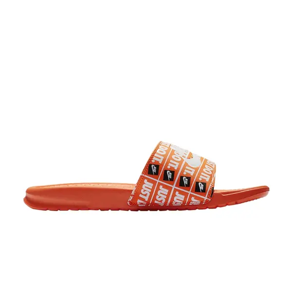 Nike Benassi Jdi Printed Slides - Orange