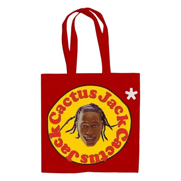 CACTUS JACK BY TRAVIS SCOTT X Cactus Plant Flea Market 60 Seconds Tote - Red