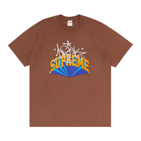 Supreme X Irak Arc Tee - Brown