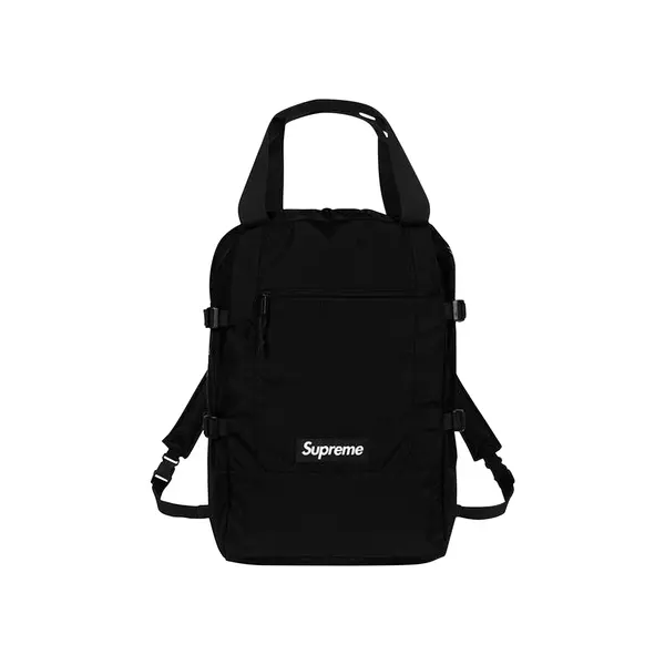 Supreme Tote Backpack - Black