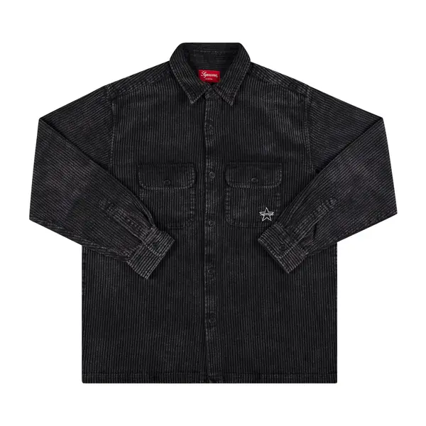 Supreme Corduroy Shirt - Black