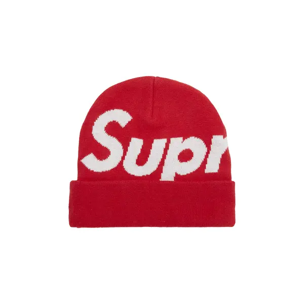 Supreme Logo Beanie - Red