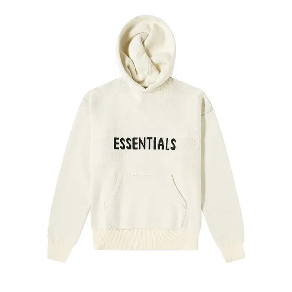 Fear Of God Knit Hoodie - Cream