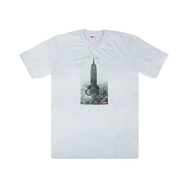 Supreme Mike Kelley The Empire State Building T-shirt 'ash - Grey