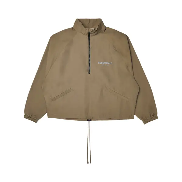 Fear Of God Half Zip Track Jacket 'harvest - Brown