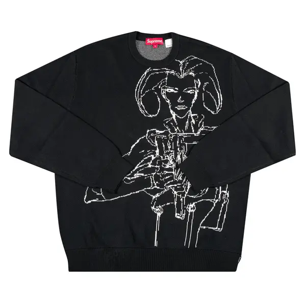 Supreme Aeon Flux Sweater - Black