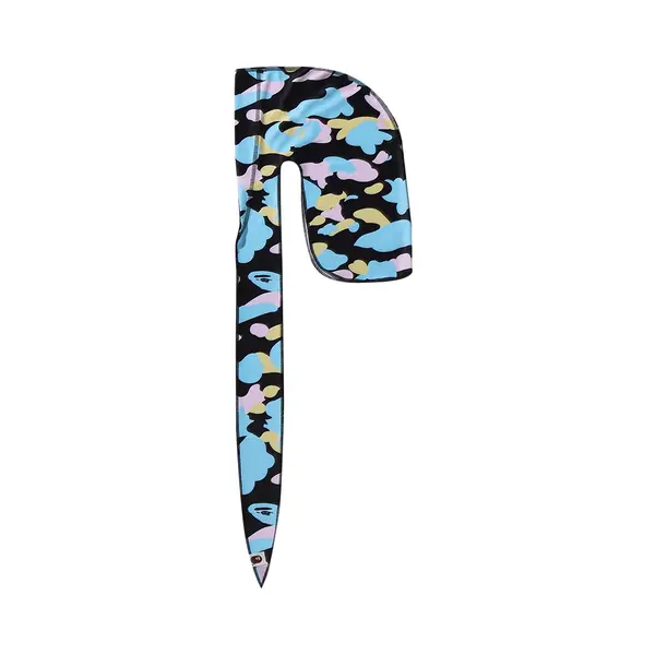 BAPE Multi Camo Du-rag - Black