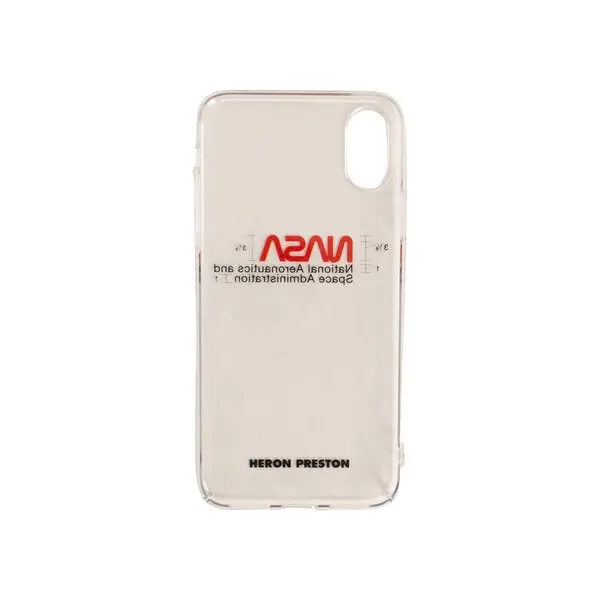 Heron Preston Nasa Iphone Xr Phone Case 'transparent - Multicolor