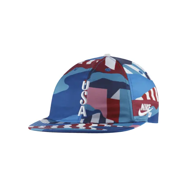 Nike X Parra Usa Federation Kit Skate Cap - Blue