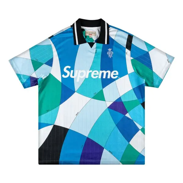 Supreme X Emilio Pucci Soccer Jersey - Multicolor | Editorialist