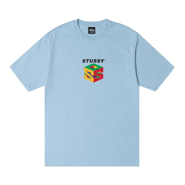 StÜssy S64 Pigment Dyed Tee 'sky - Blue