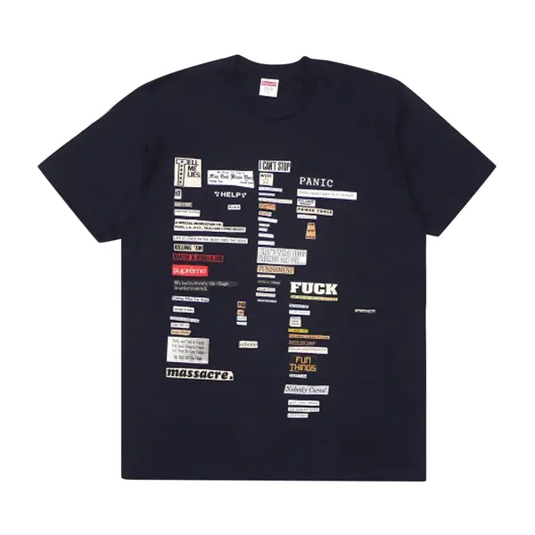 Supreme Cutouts Tee - Blue