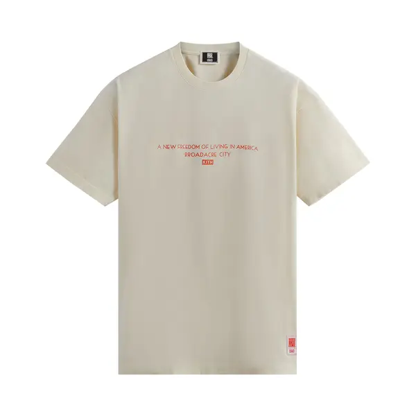 Kith For Frank Lloyd Wright Foundation Drawing Tee 'sandrift