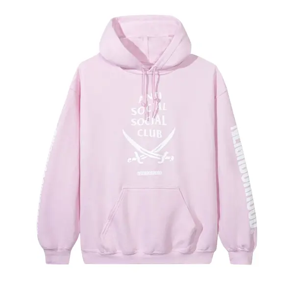 ANTI SOCIAL SOCIAL CLUB X Neighborhood 6ix Hoodie - Pink