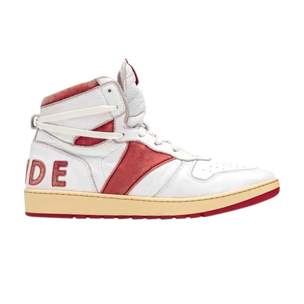 Rhude Rhecess High Top Sneakers - White