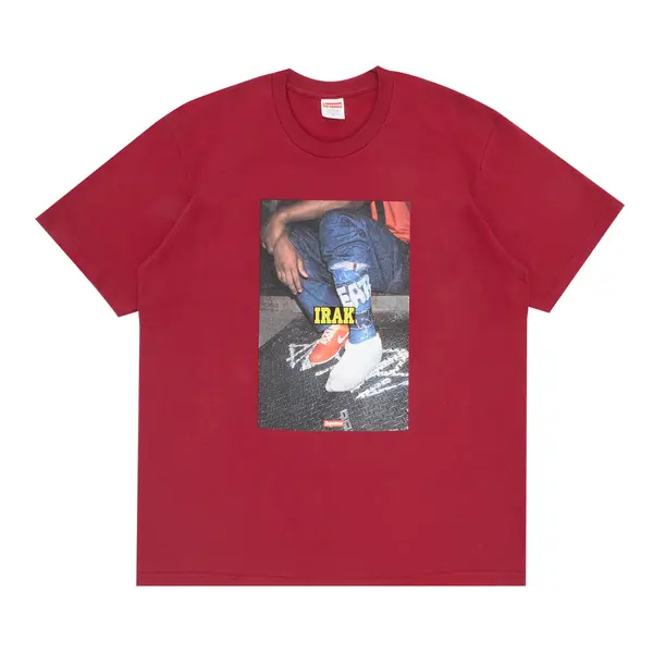 Supreme X Irak Cast Tee 'cardinal - Red