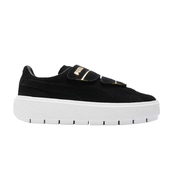 PUMA Platform Trace Strap Sneakers - Black