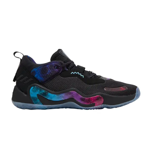 Adidas D.o.n. Issue #3 'stars Of Utah' Sneakers - Black