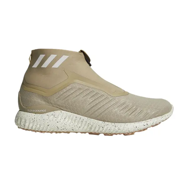 Adidas Alphabounce Zip Sneakers Tan Editorialist