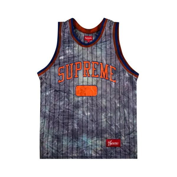 Supreme Dyed Basketball Jersey - Blue