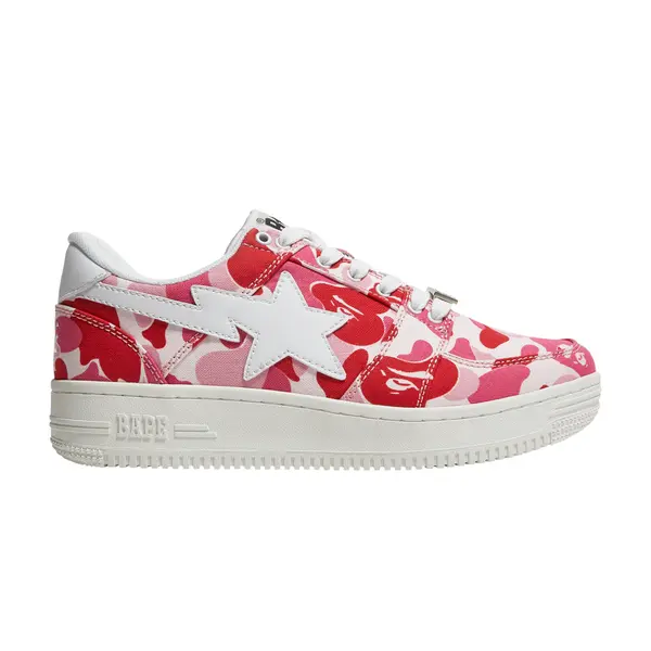 A BATHING APE Bapesta Low 'abc Camo - Pink